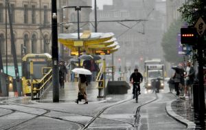 Rain on Cross Street | Being 42